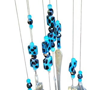 Silverware Wind Chime Silverplate Cutlery Vintage Candy Dish Chime With ...