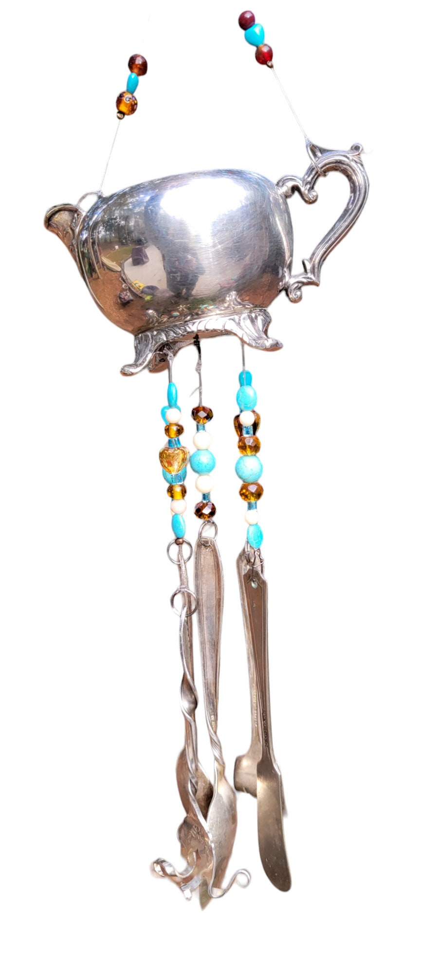 Silverplate Vintage Creamer Wind Chime Collectable Cutlery and ...