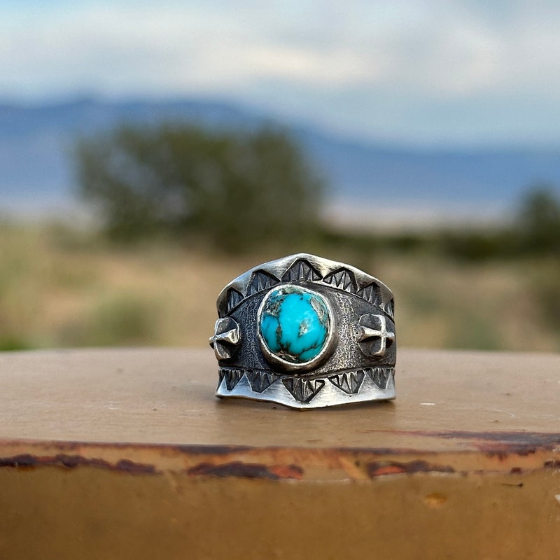 Handmade Turquoise Ring - Etsy