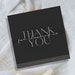 Square THANK YOU Card TEMPLATE Diy Small Business Canva Card - Etsy
