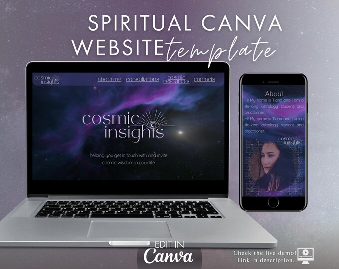Spiritual Coach Website - Squarespace Template Spiritual - Spiritual ...