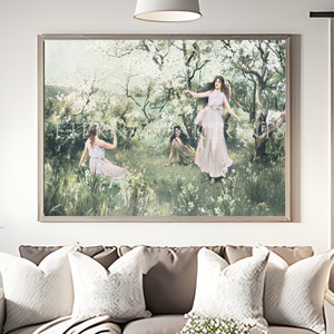 Vintage Spring Printable Wall Art, Vintage Spring Prints, Vintage ...