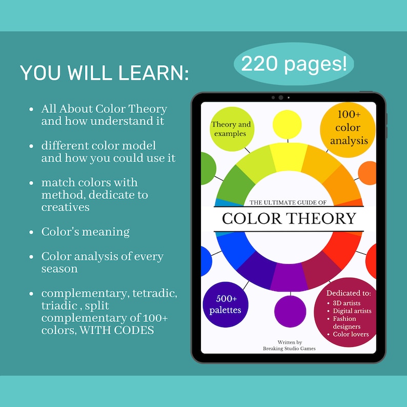 The Ultimate Guide of Color Theory: 100+ Color Analysis With Codes and ...