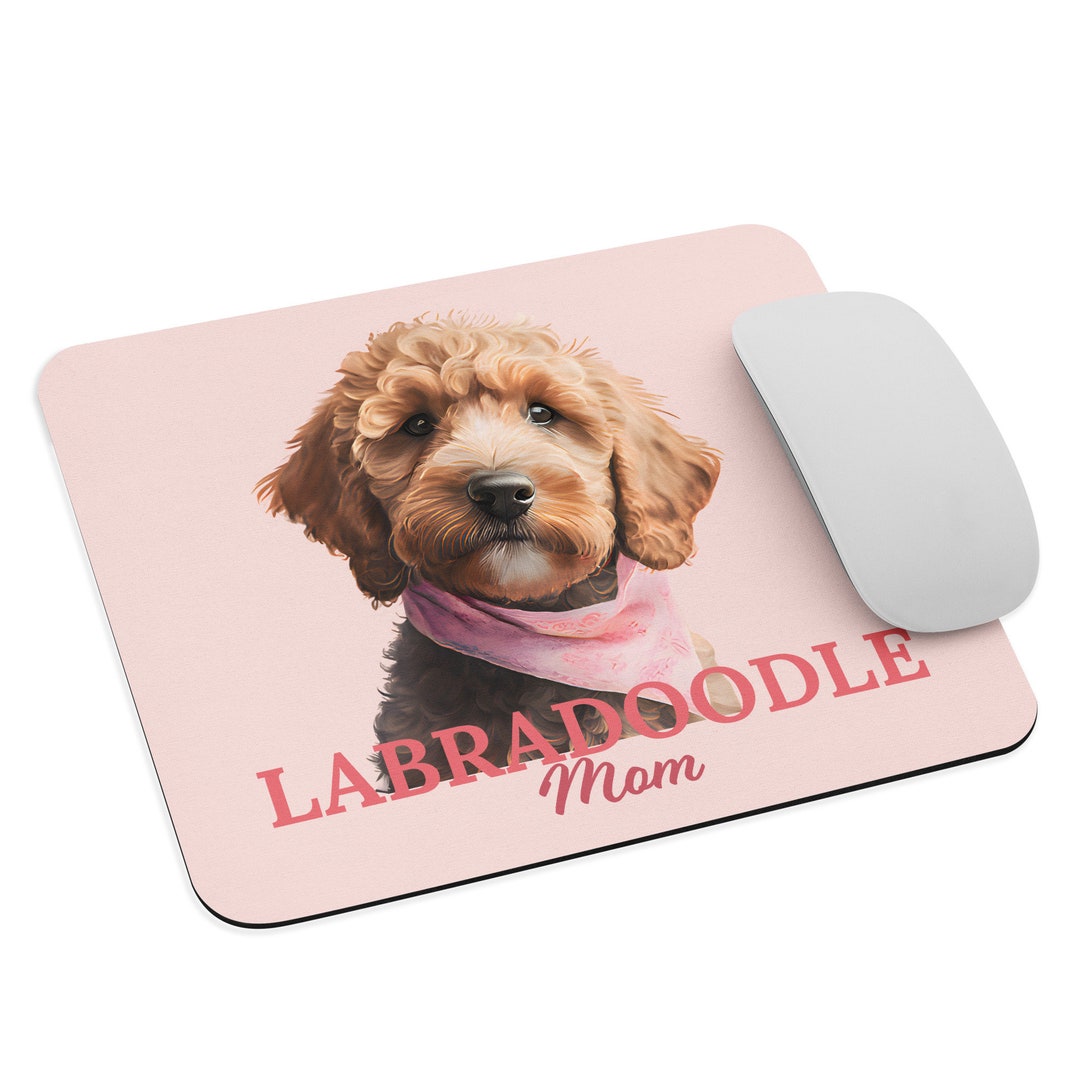 Cute Australian Labradoodle Mouse Pad, Labradoodle Mom Gift ...
