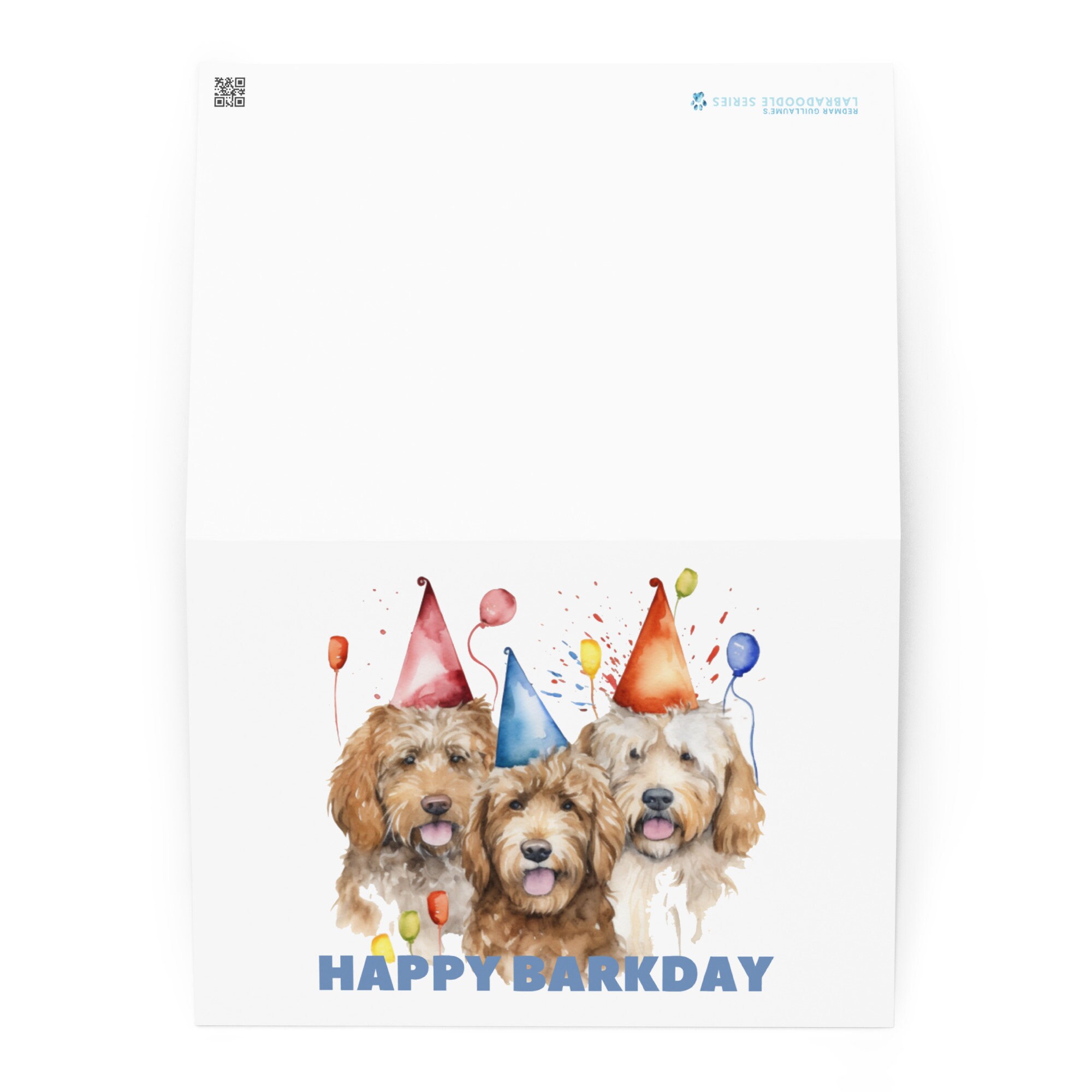 Labradoodle Birthday Card Perfect Greet Card for Dog Lovers Funny ...