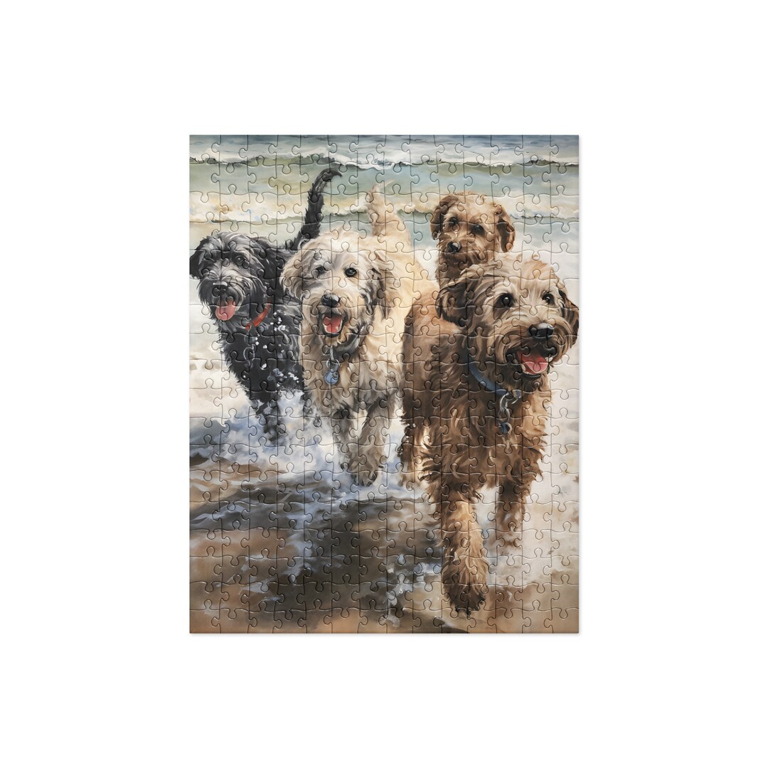 Unwind and De-stress With Our Labradoodle Jigsaw Puzzle - A Perfect ...