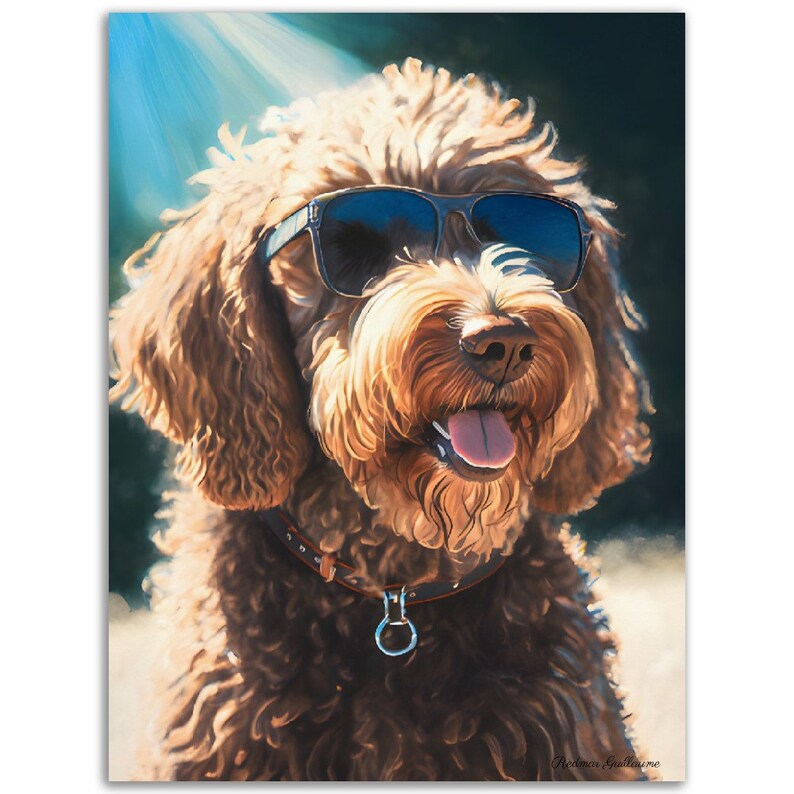 Funny Labradoodle Poster for Labradoodle Lovers - Etsy