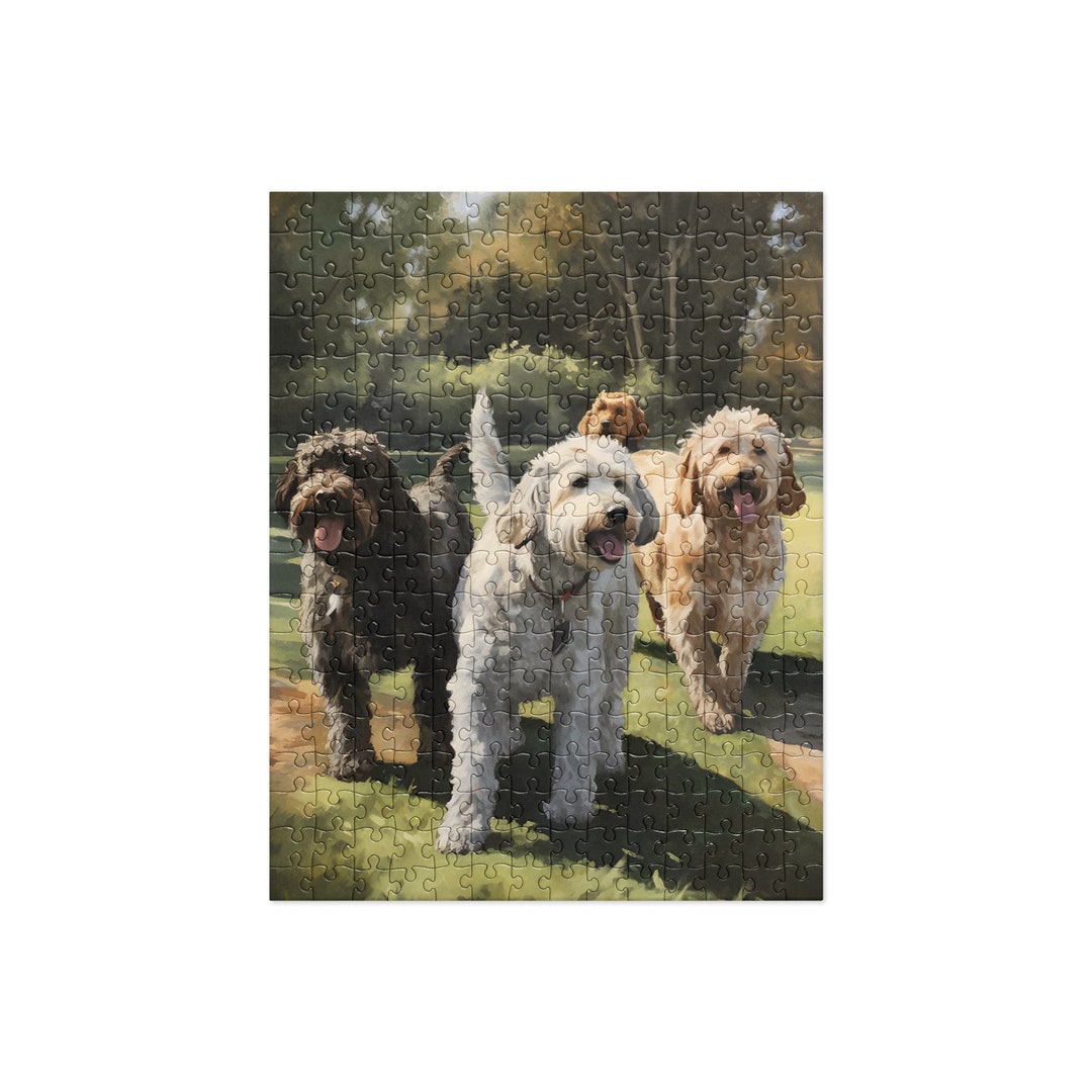 Challenge Your Mind and Relax Your Spirit With Our Labradoodle Jigsaw ...
