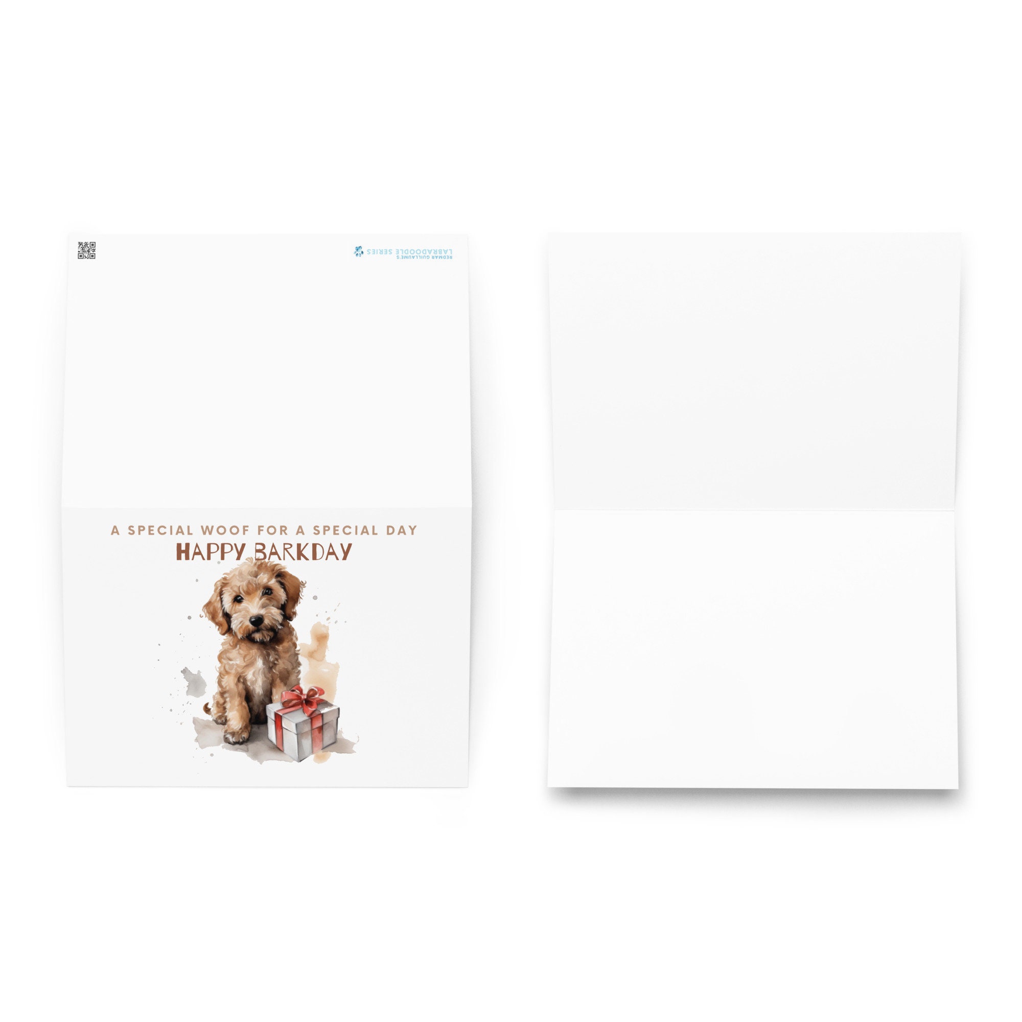 Labradoodle Birthday Card | Perfect Greet Card for Dog Lovers | Cute ...
