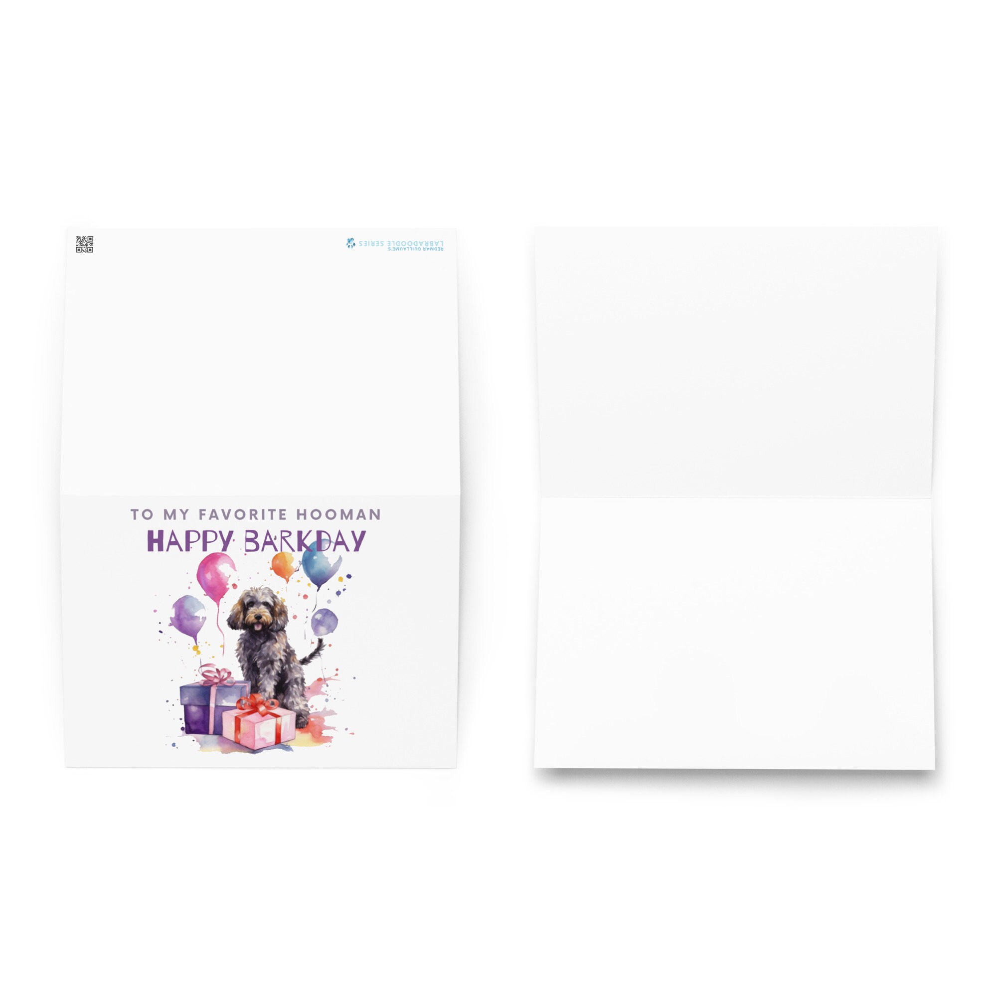 Labradoodle Birthday Card | Perfect Greet Card for Dog Lovers | Funny ...