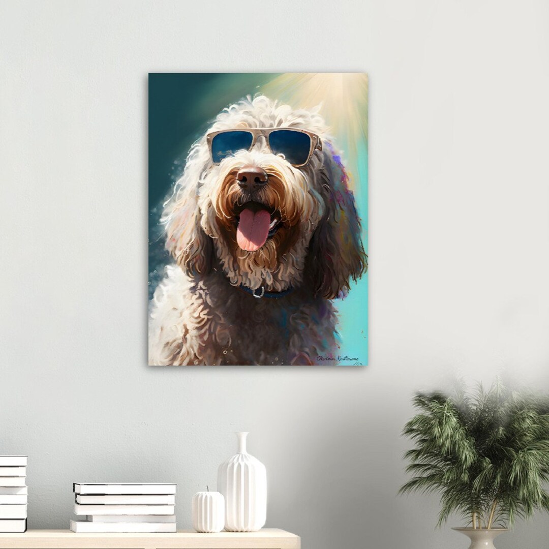 Funny Labradoodle Poster | Labradoodle Wall Art Decoration ...