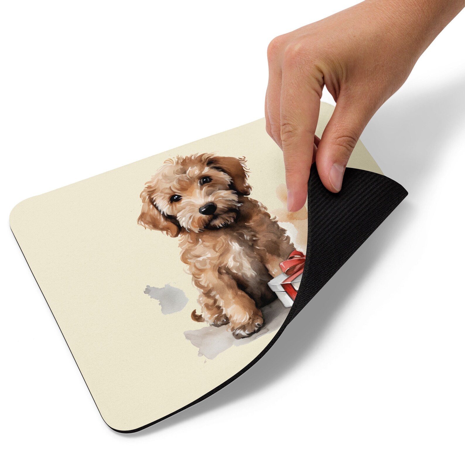 Cute Australian Labradoodle Puppy Mouse Pad, Labradoodle Gift for ...