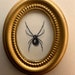 Dollhouse Art Creepy Spider Mini Horror Art Witches Den Miniature Wall ...