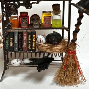 Miniature Witch Furniture 1:12 Scale Epic Gothic Hutch Haunted ...
