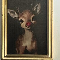 Rudolph Red Nose Reindeer LPS OOAK - Etsy