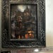 Dollhouse Art Creepy Mini Painting Halloween Miniature Picture Framed ...