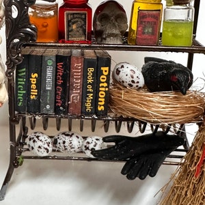 Miniature Witch Furniture 1:12 Scale Epic Gothic Hutch Haunted ...