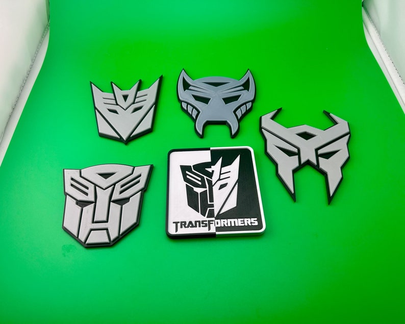 Transformer 3d Printed Magnets Set of 5 - Etsy