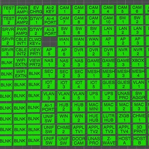 Ubquiti Patch Panel Magnetic Label Unifi - Etsy