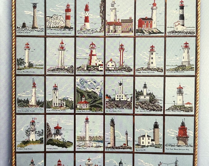 Lighthouses of the Great Lakes by Tidewater Originals Counted Cross ...