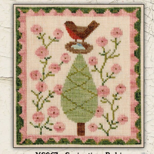 Spring Samplers book 60 by the Prairie Schooler Counted Cross Stitch ...