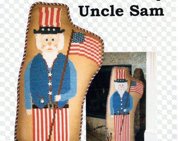 Uncle Sam Seasonal Stand-ups by the Stitchworks - Counted Cross Stitch ...