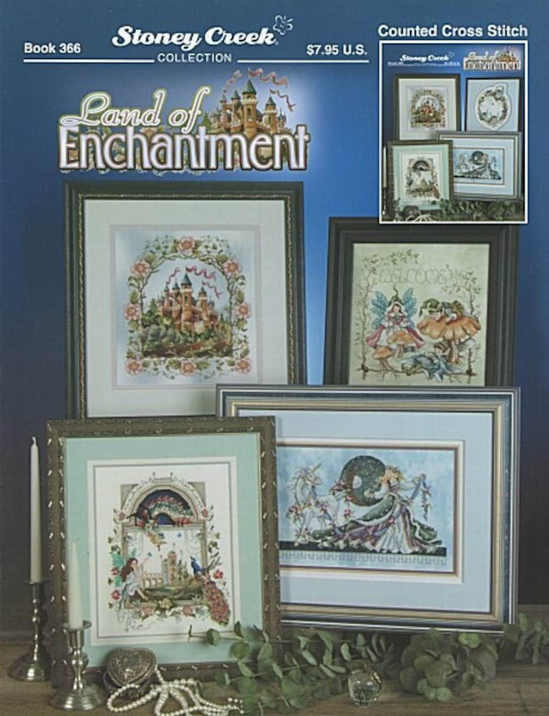 Land of Enchantment by Stoney Creek Collection Counted Cross Stitch Pattern Book Hard Copy - Etsy