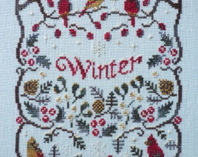 Winter by Filigram Counted Cross Stitch Printed Pattern - Etsy