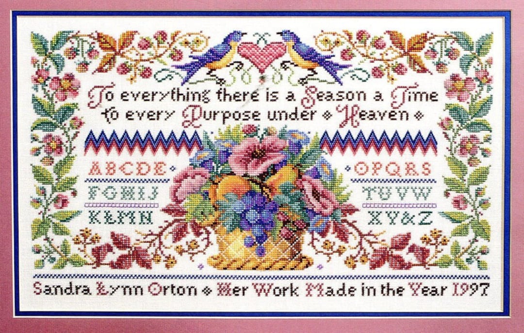 Traditional Sampler by Sandy Orton - Kooler Design Studio - Counted ...