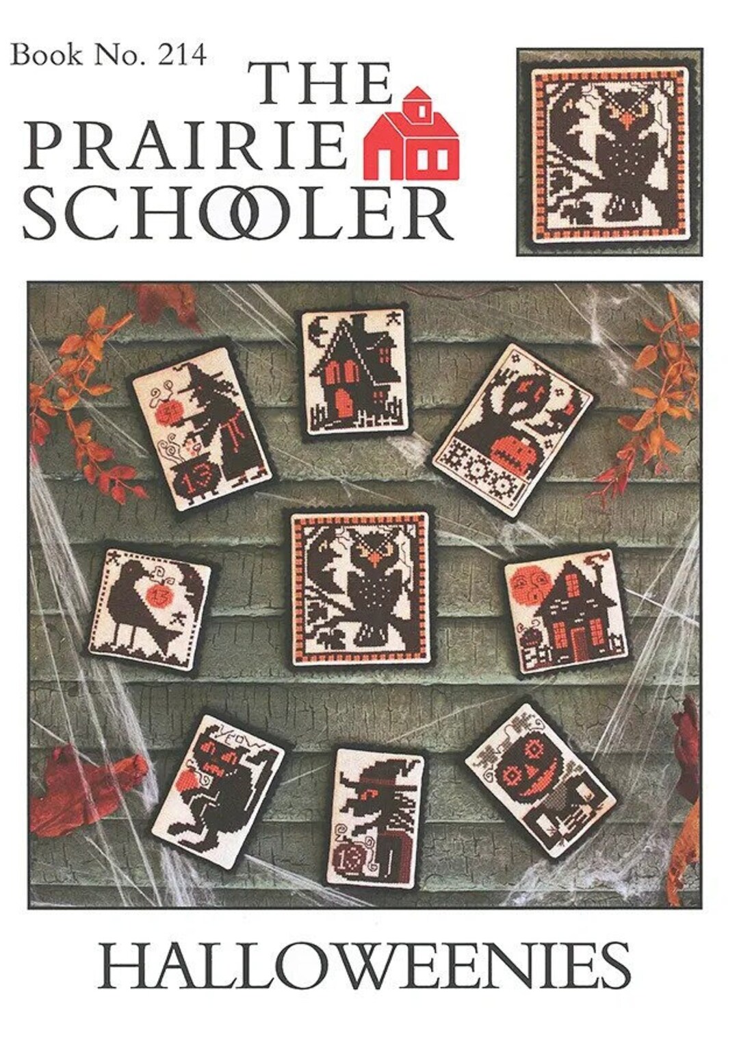 Halloweenies (book 214) by the Prairie Schooler - Counted Cross Stitch ...