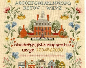 Moonlight Sampler by the Blue Flower Counted Cross Stitch Pattern Hard ...