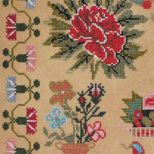 Elizabeth Furniss 1836 by Hands Across the Sea Samplers - Counted Cross ...