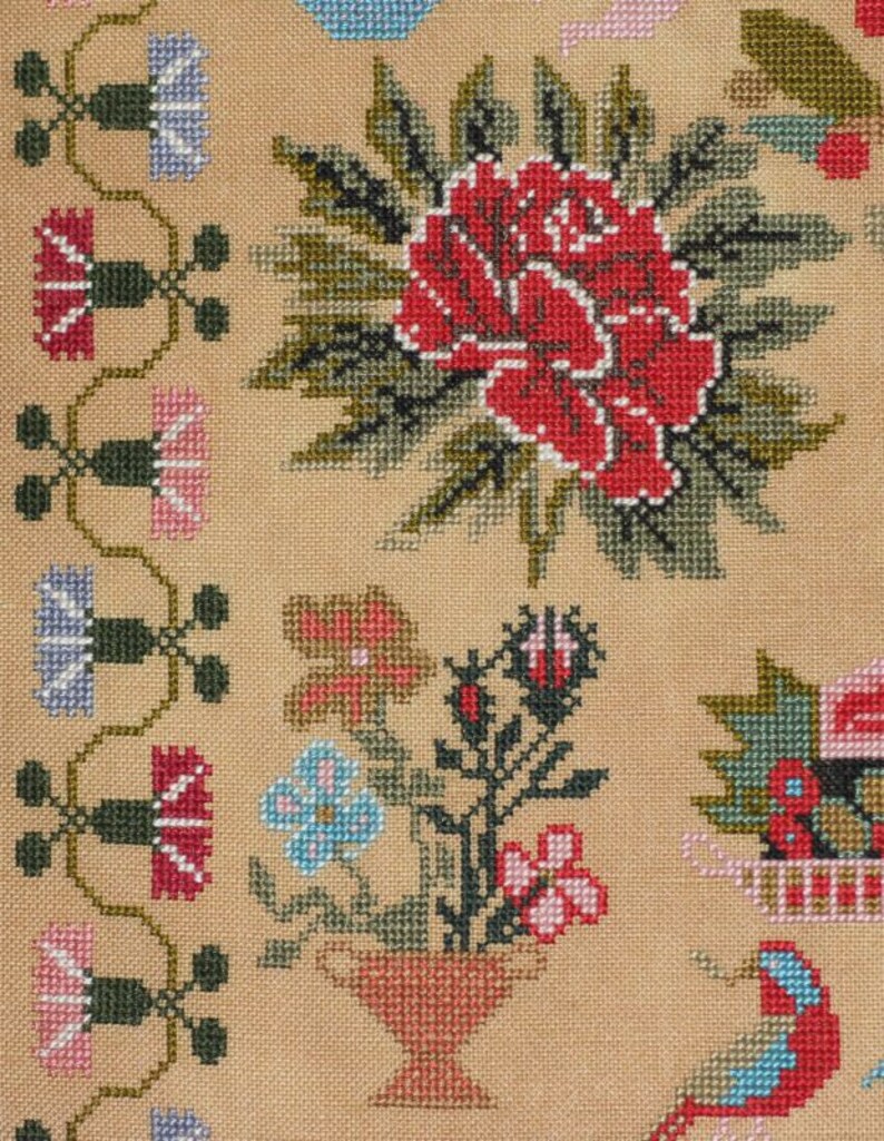 Elizabeth Furniss 1836 by Hands Across the Sea Samplers - Etsy