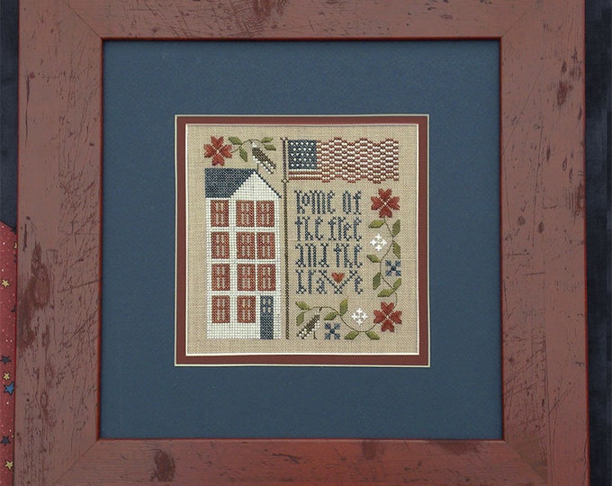Free and Brave by the Drawn Thread - Counted Cross Stitch Pattern ...