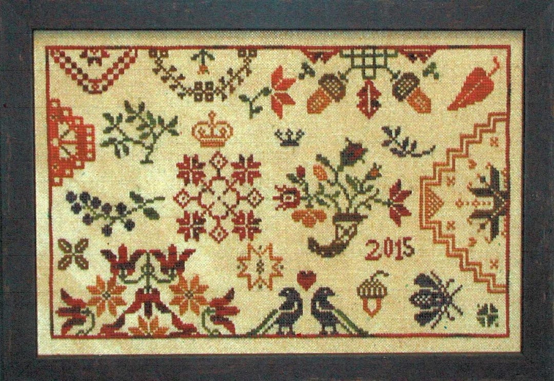 Autumn Quaker by Praiseworthy Stitches - Counted Cross Stitch Pattern ...