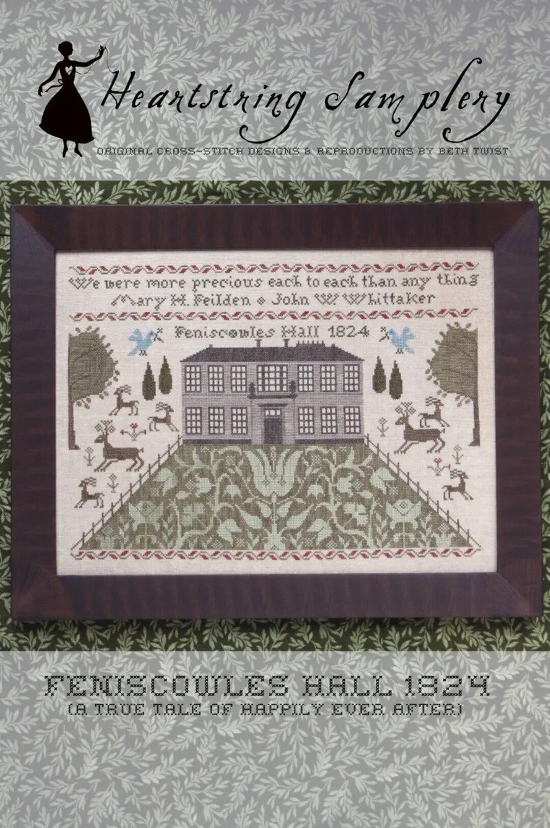 Feniscowles Hall 1824 by Heartstring Samplery - Counted Cross Stitch ...