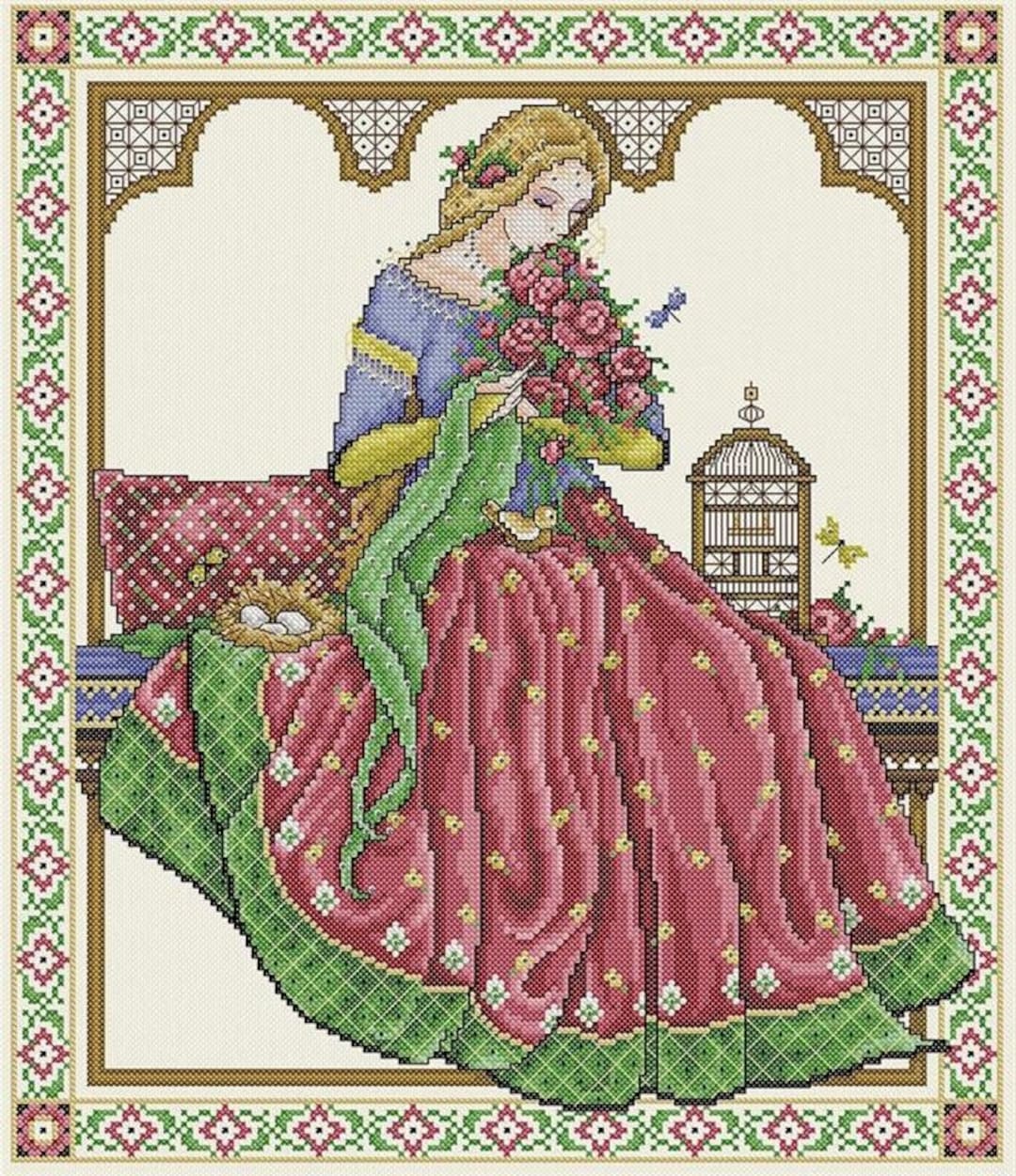 The Gardener by Joan Elliott Designs - Counted Cross Stitch Pattern ...