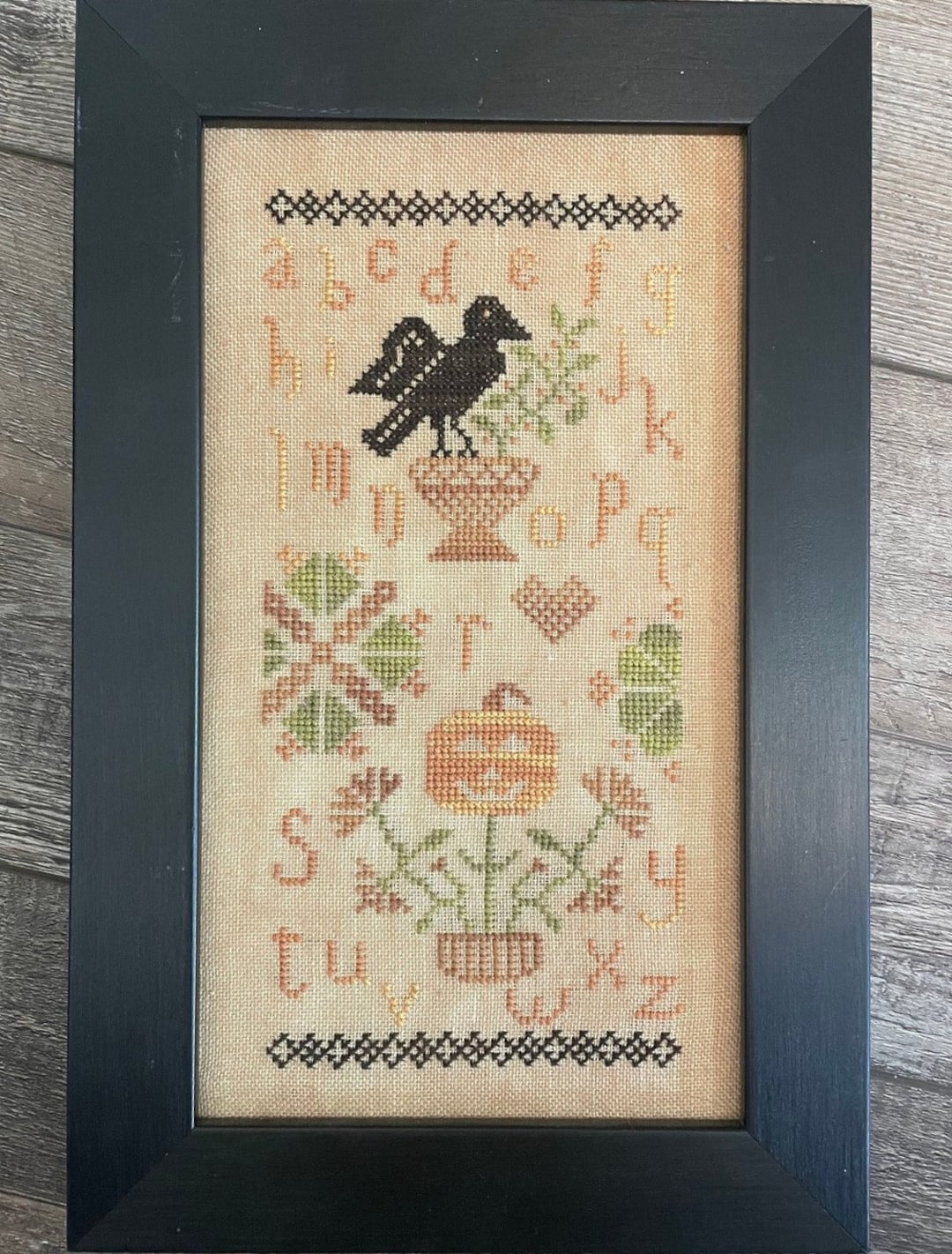 Halloween Quaker by From the Heart Needleart - Counted Cross Stitch ...