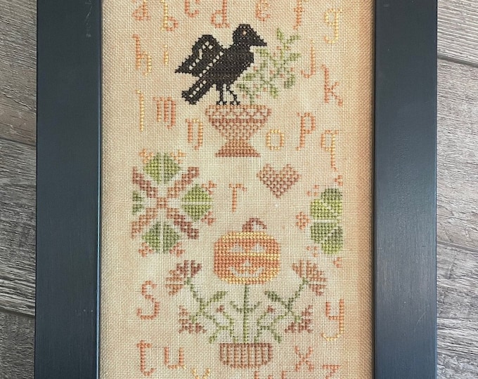 Halloween Quaker by From the Heart Needleart - Counted Cross Stitch ...