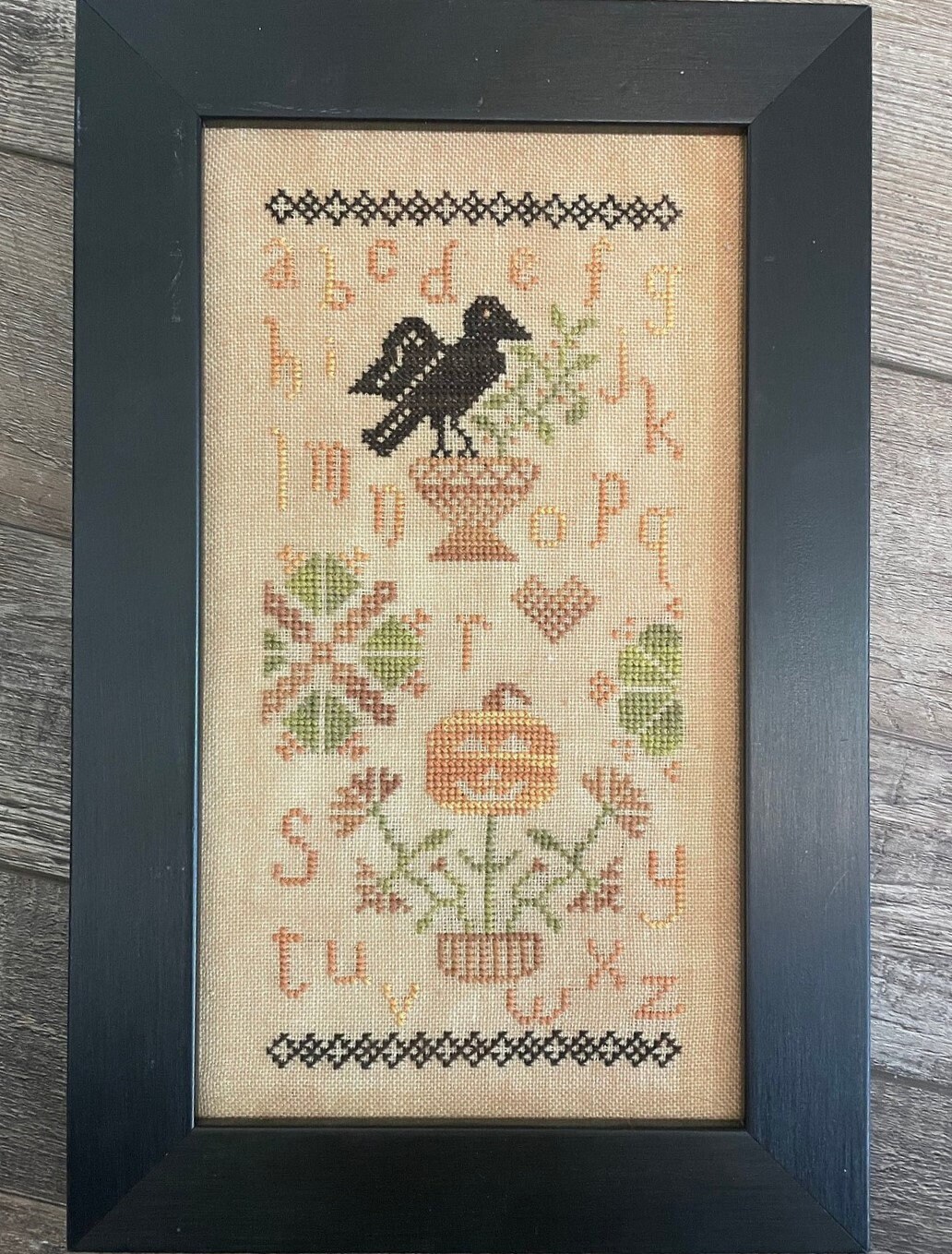 Halloween Quaker by From the Heart Needleart Counted Cross - Etsy