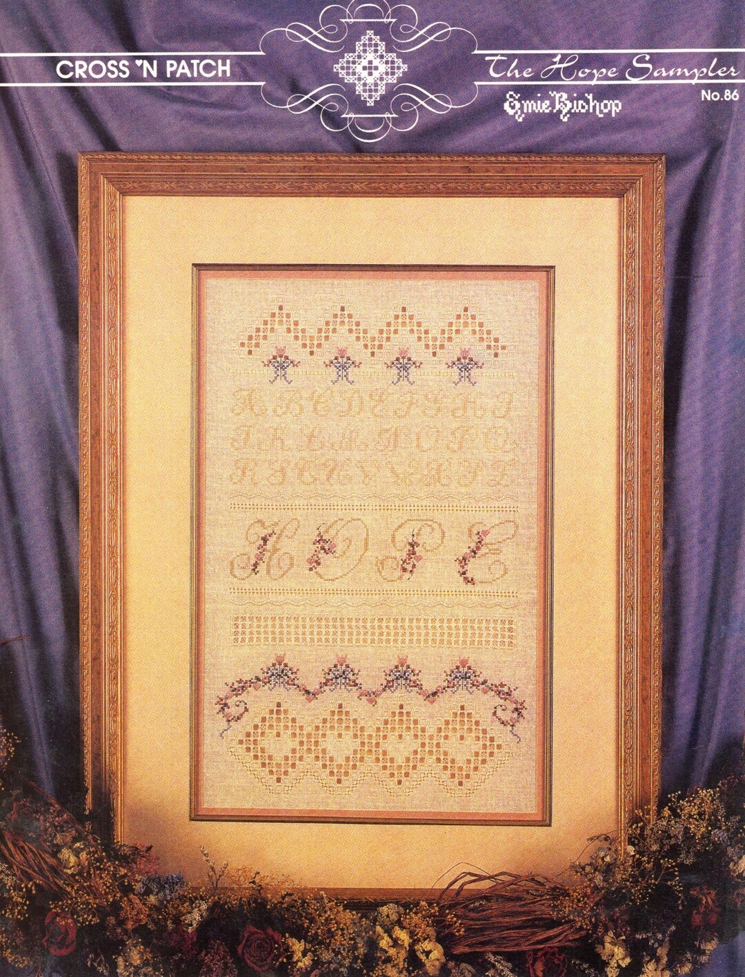 The Hope Sampler by Cross 'N Patch Emie Bishop - Printed Cross Stitch / Hardanger Pattern - Etsy