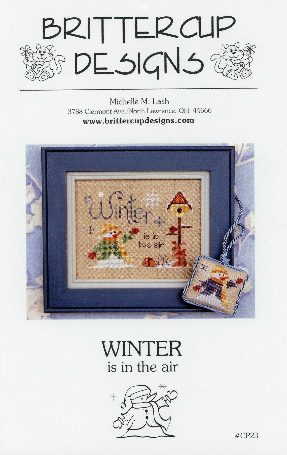 Winter is in the Air by Brittercup Designs - Counted Cross Stitch ...
