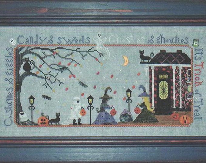 Trick or Treat by Praiseworthy Stitches - Counted Cross Stitch Pattern ...