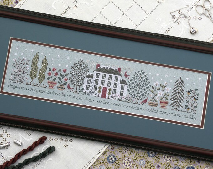 The Winter Garden by the Drawn Thread - Counted Cross Stitch Pattern ...