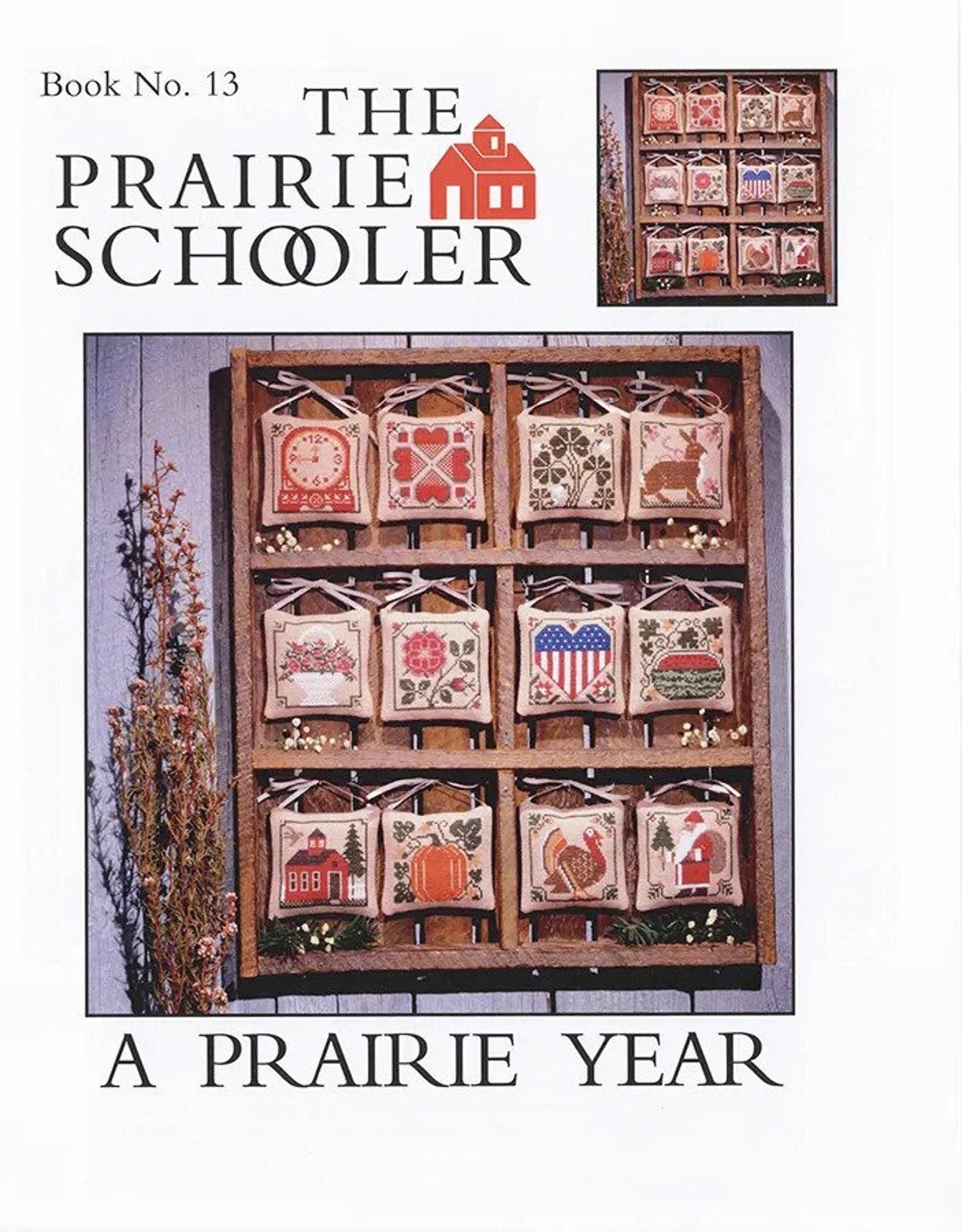 Prairie Year (book 13) by the Prairie Schooler - Counted Cross Stitch ...