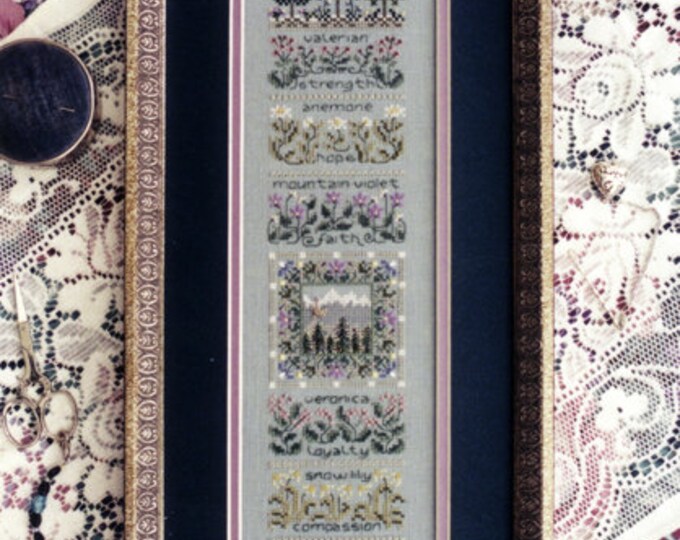 Alpine Garden by the Drawn Thread - Counted Cross Stitch Pattern - Hard ...