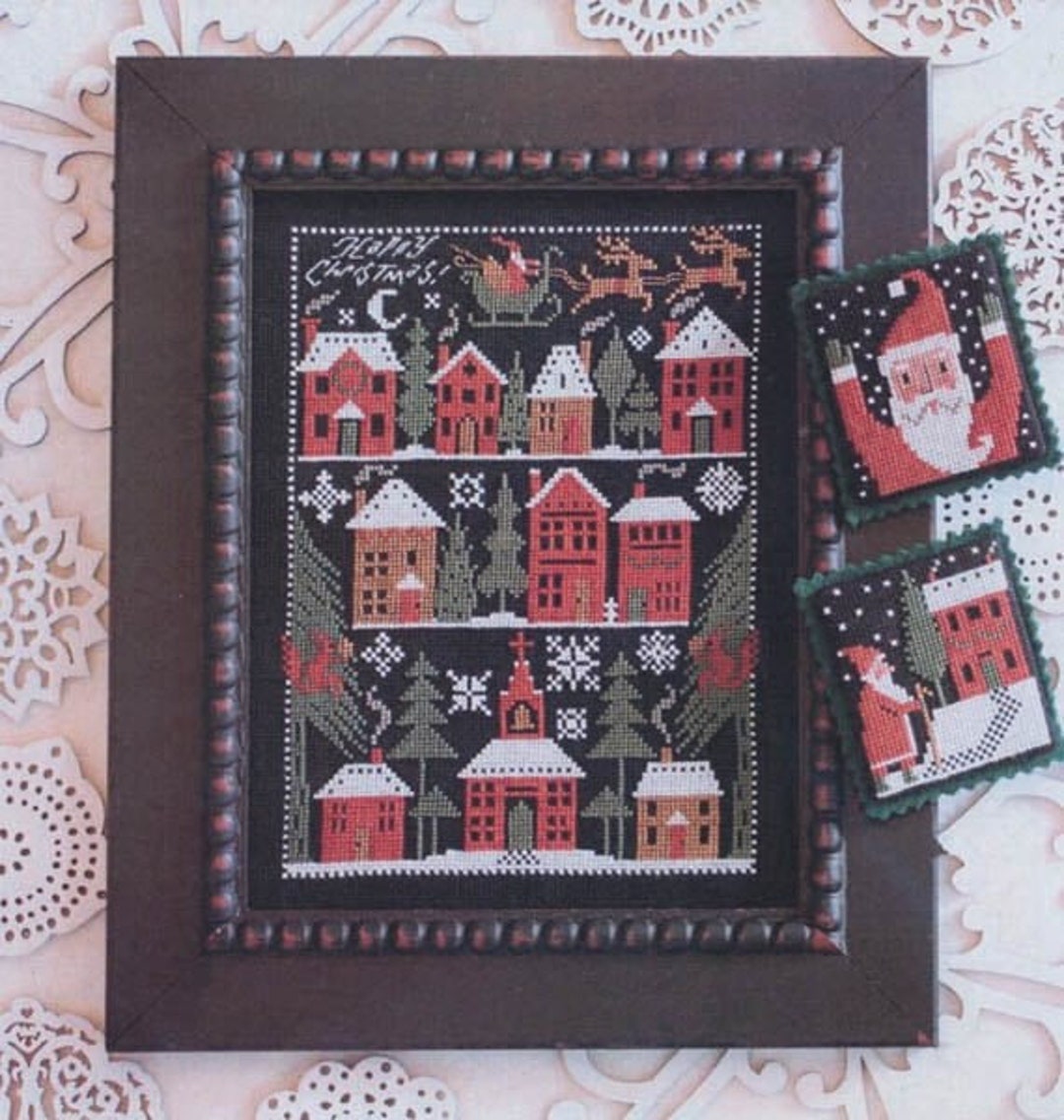 Happy Christmas (book 190) by the Prairie Schooler - Counted Cross ...