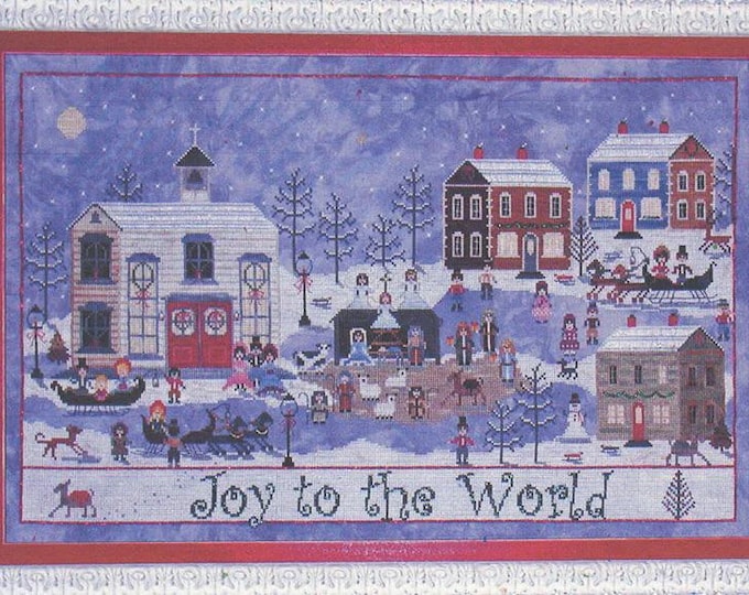 A Churchyard Christmas by Praiseworthy Stitches - Counted Cross Stitch ...