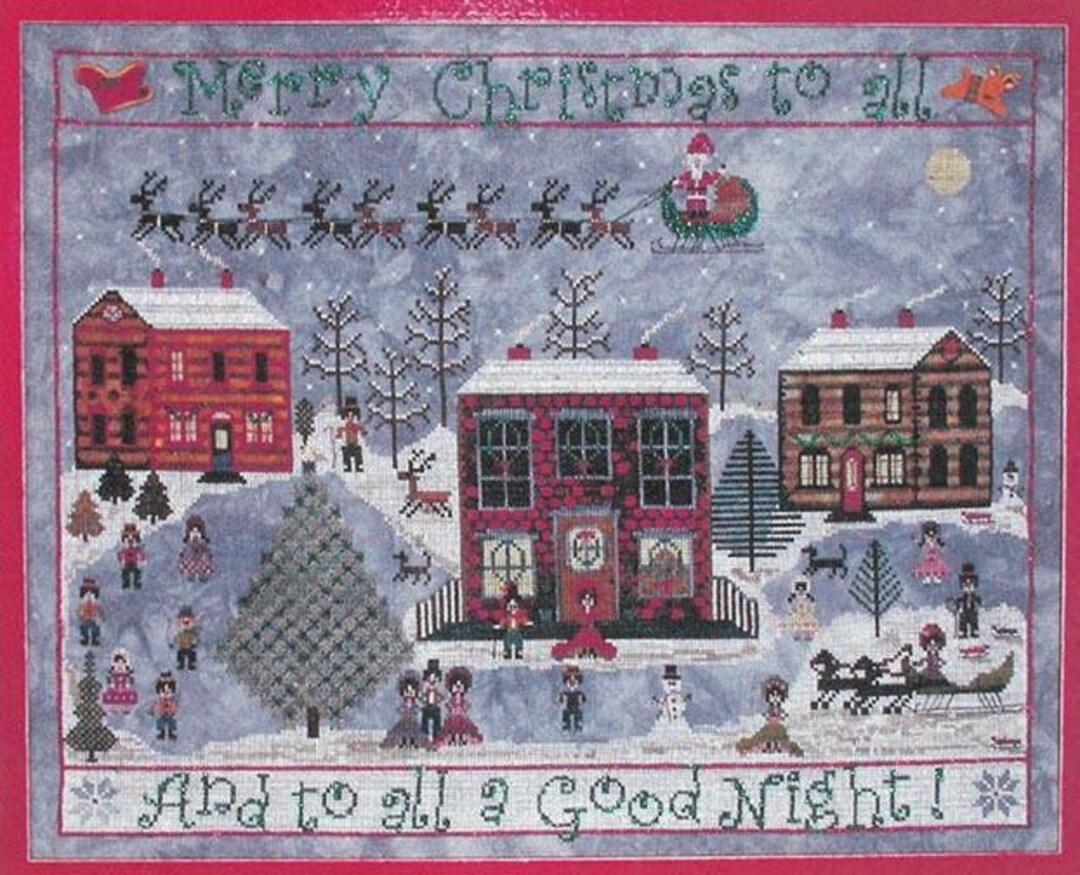 Carols on the Square by Praiseworthy Stitches - Counted Cross Stitch ...