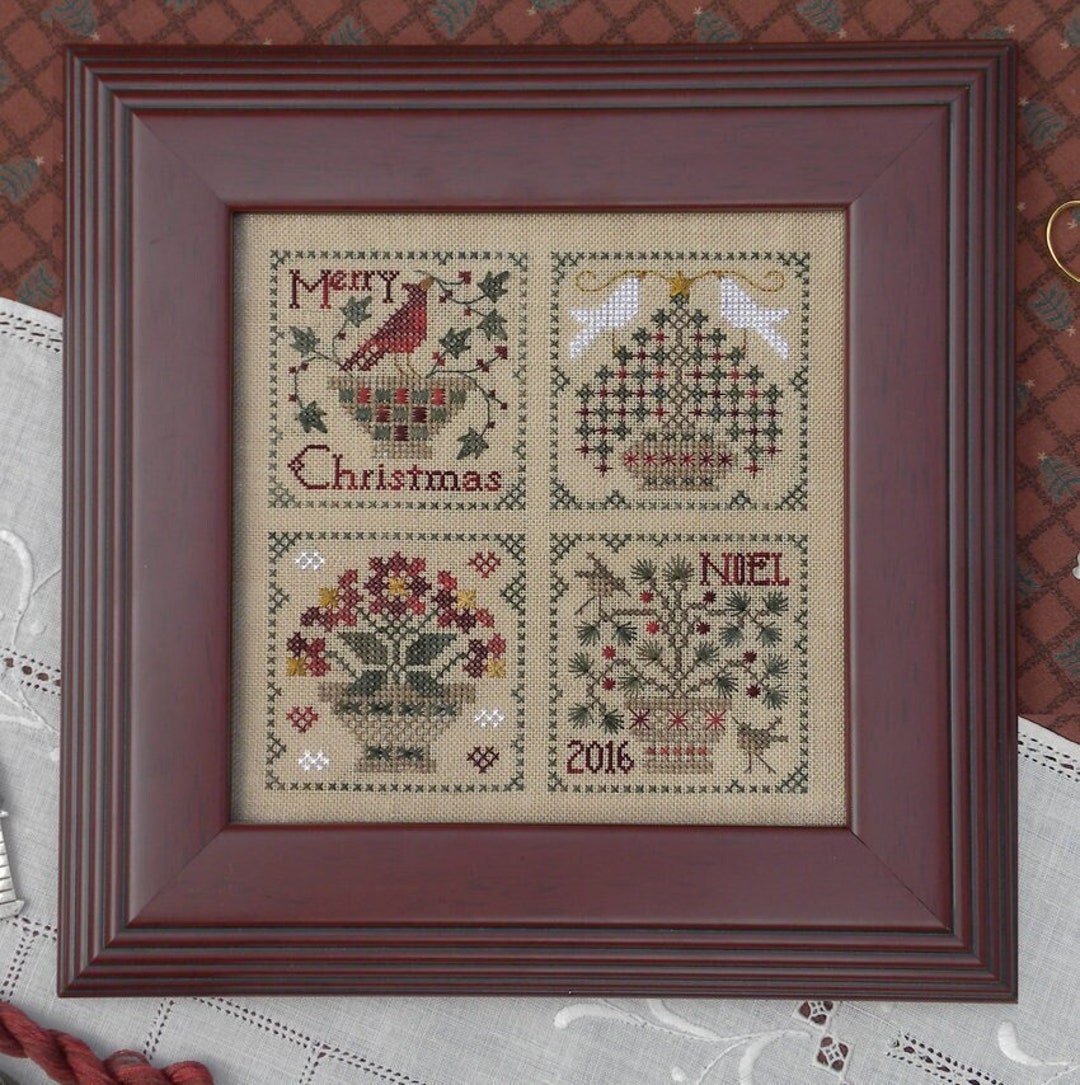 Christmas Baskets by the Drawn Thread - Counted Cross Stitch Pattern ...